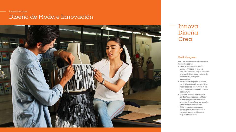 Estudiar Licenciatura en Diseño de Moda e Innovación (Huixquilucan, Estado de México) en Anáhuac ...